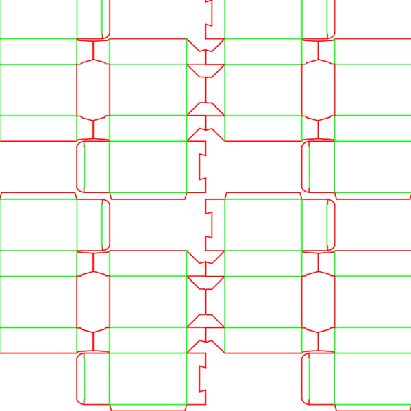 Nesting | Snap lock boxes | becf-10904