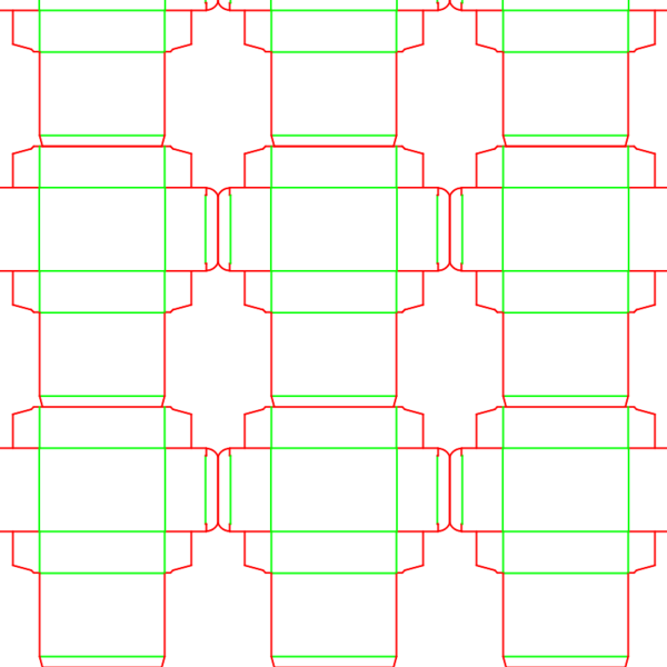 Nesting | Tuck end boxes | becf-10401